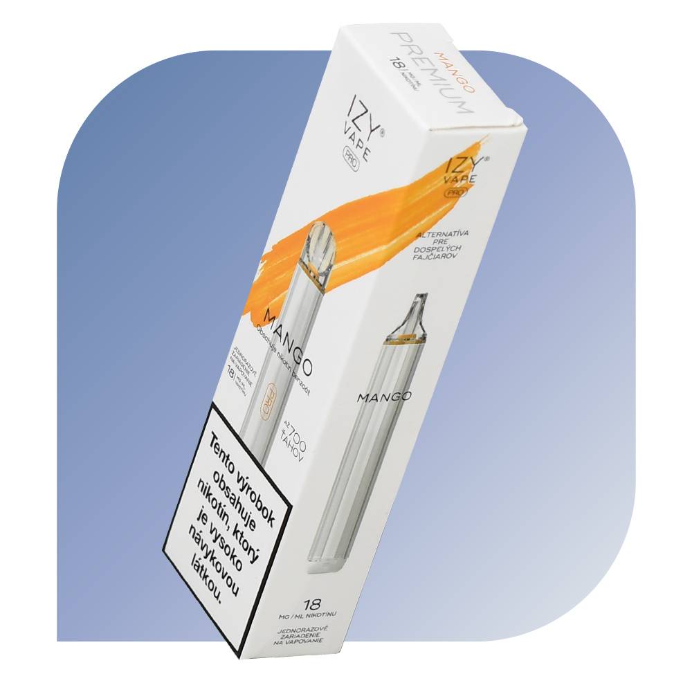 IZY PRO 700 Puffs - Mango (18mg/ml) | Gudvio.sk