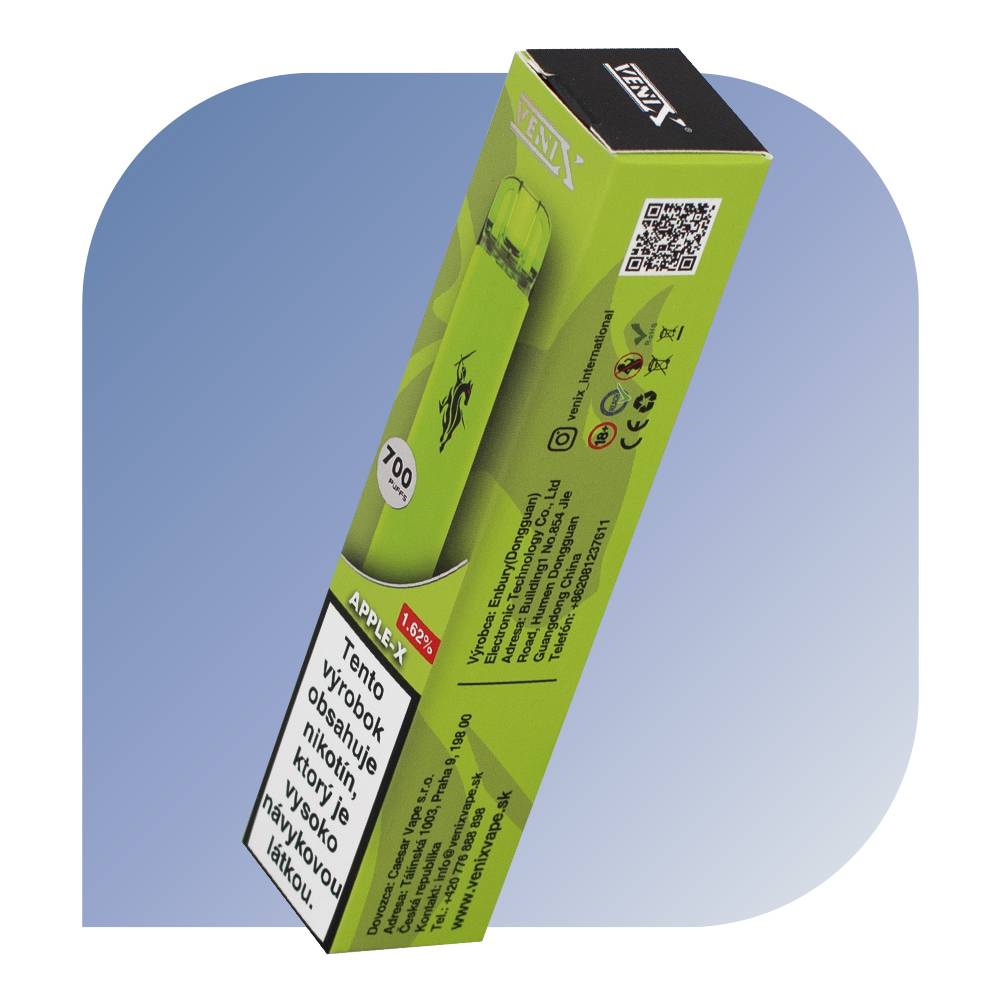 Venix X séria- Apple-X (18mg/ml) | Gudvio.sk